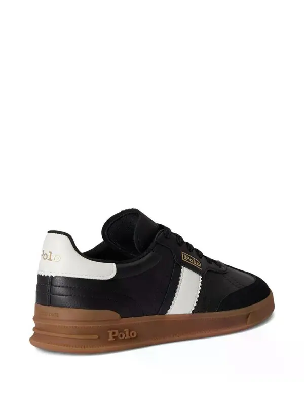 Polo Ralph Lauren Heritage Aera Suede Sneakers - Black