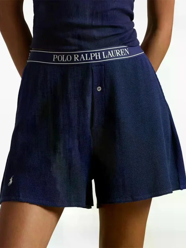 Polo Ralph Lauren Logo-waistband Pyjama Shorts
