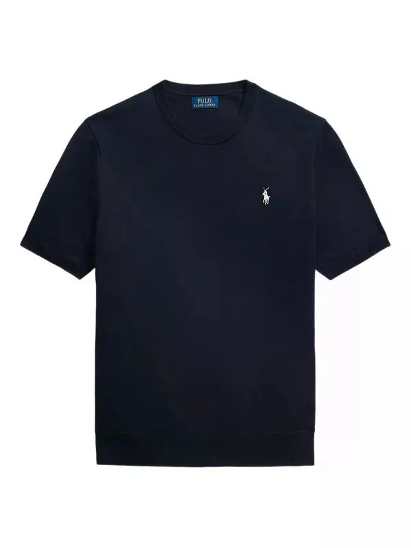 Polo Ralph Lauren Crew-neck Cotton Sweater - Blue