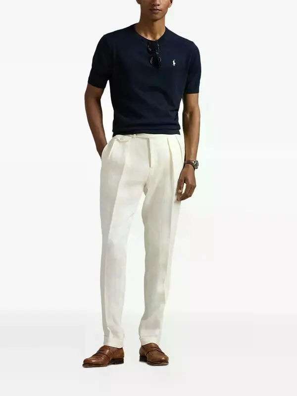 Polo Ralph Lauren Crew-neck Cotton Sweater - Blue
