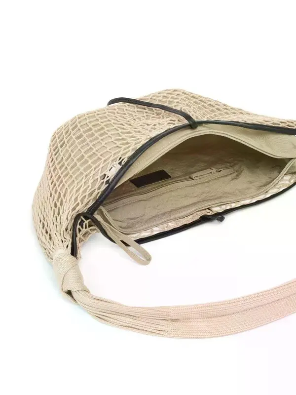 LEMAIRE Croissant Filt Shoulder Bag - Neutrals