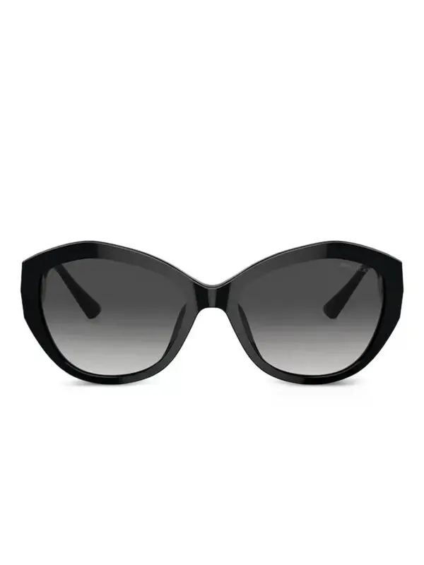 JIMMY CHOO Geometric-frame Sunglasses - Black