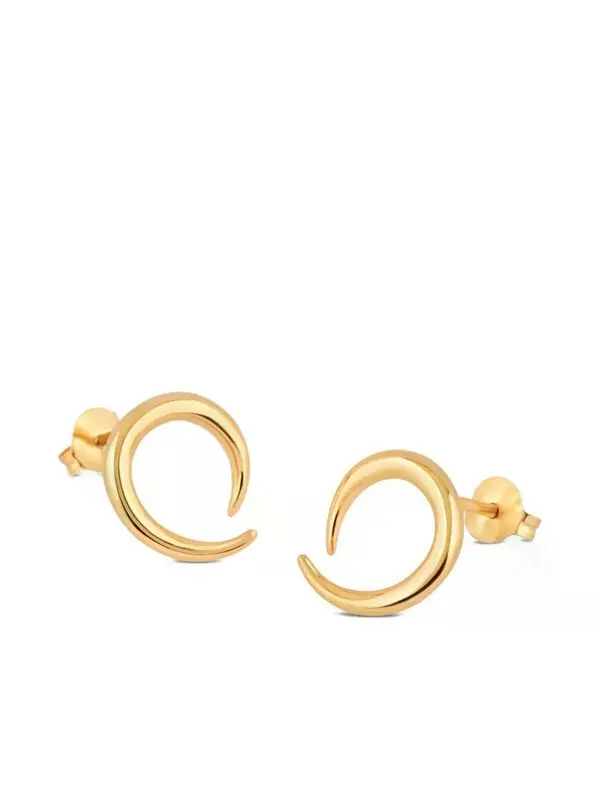 DINNY HALL Toro Horn-shaped Stud Earrings