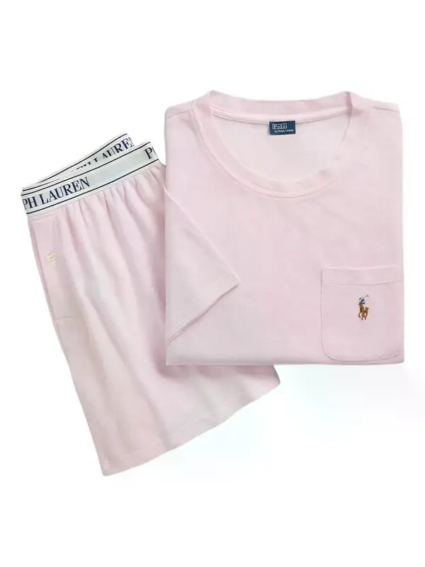 Polo Ralph Lauren Logo-waistband Pyjamas - Pink