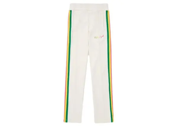 Palm Angels Miami Logo Track Pantsin - White