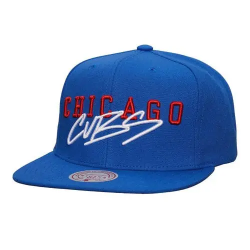 Mitchell & Ness Chicago Cubs Team Tagged Snapback Hat
