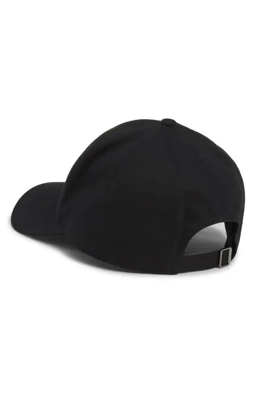 Moncler Logo Baseball Cap - Black