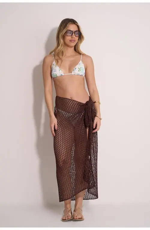 GOTTEX Porto Crochet Pareo Cover-up - Brown