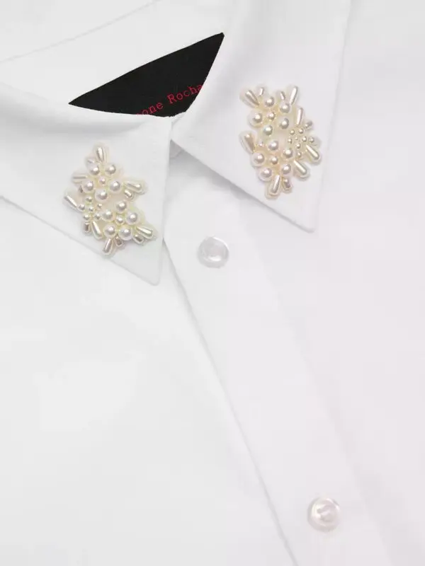 Simone Rocha Pearl-embellished Shirt