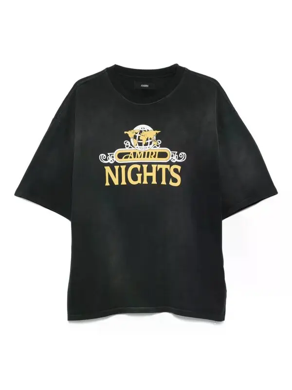 Amiri Nights T-shirt - Black