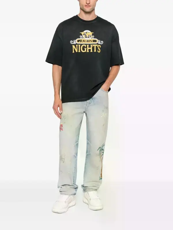 Amiri Nights T-shirt - Black