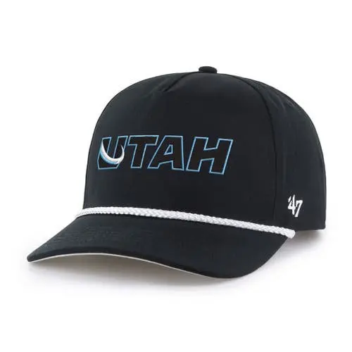 '47 Utah Mammoth Rope Hitch Adjustable Cap - Black