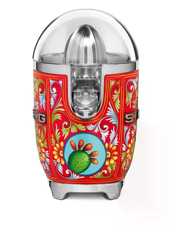 SMEG X D&g Sicily Is My Love Citrus Juicer - Red