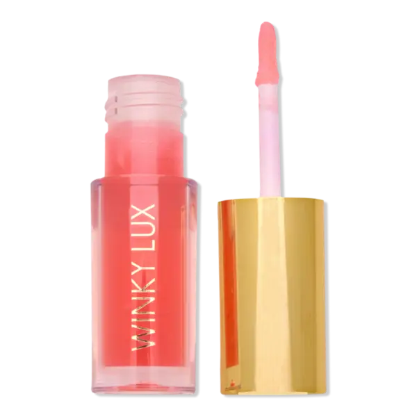 WINKY LUX Barely There Tinted Lip Oil - Peach Whisper