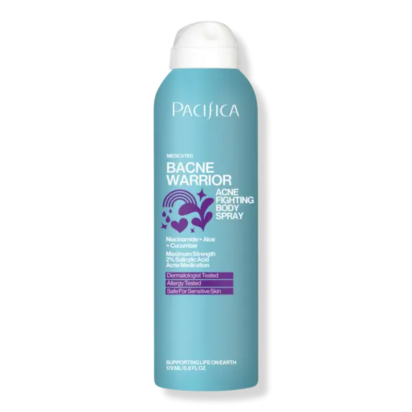 PACIFICA Bacne Warrior Acne Fighting Spray For Back And Chest Acne - One-color