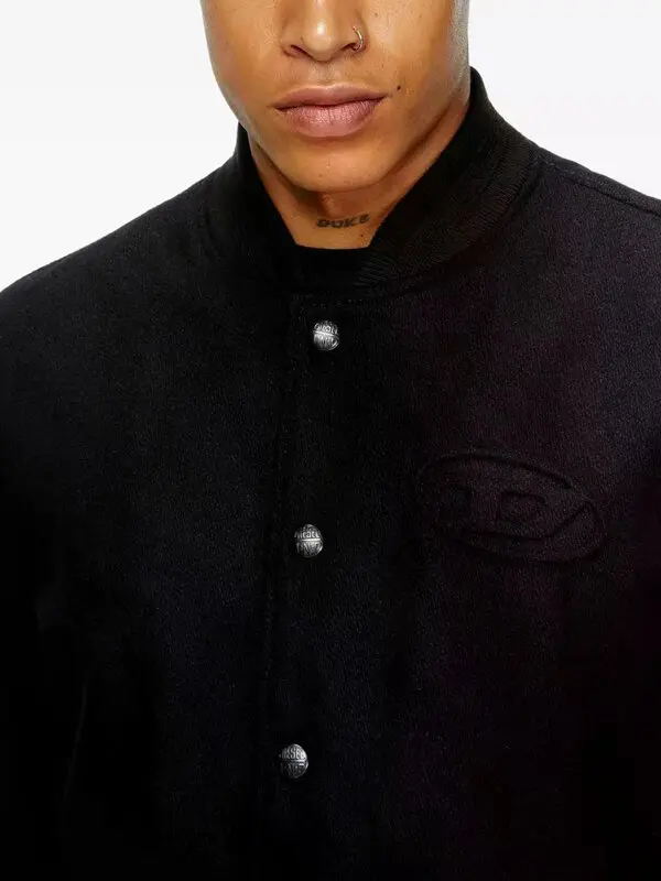 DIESEL® Embroidered Logo Bomber Jacket