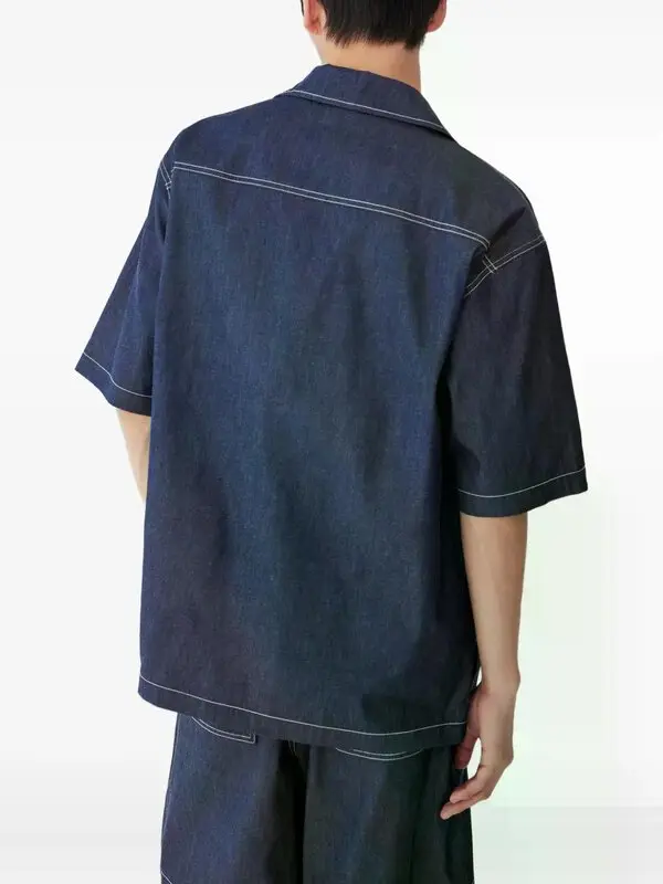 STUDIO TOMBOY Two-pockets Short-sleeve Shirt