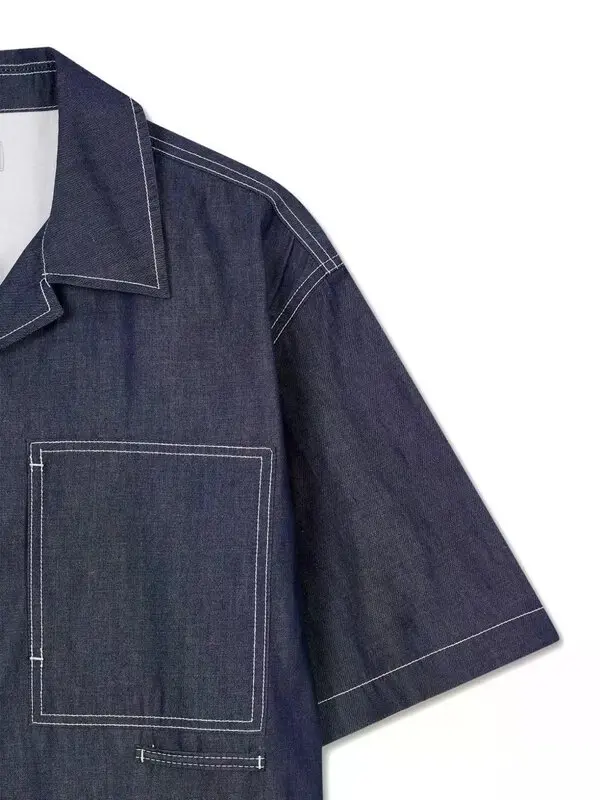 STUDIO TOMBOY Two-pockets Short-sleeve Shirt