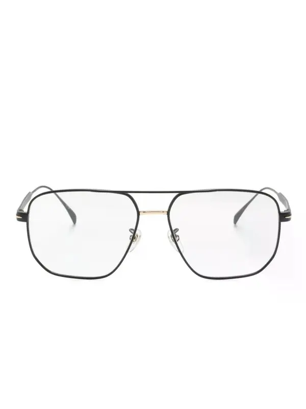 DB EYEWEAR BY DAVID BECKHAM Pilot-frame Glasses - Black
