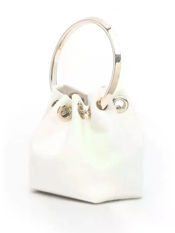 JIMMY CHOO Micro Bon Bon Bag - White