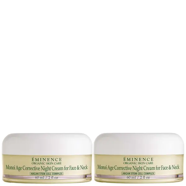 EMINENCE ORGANIC SKIN CARE Monoi Age Corrective Night Cream Duo - One-color