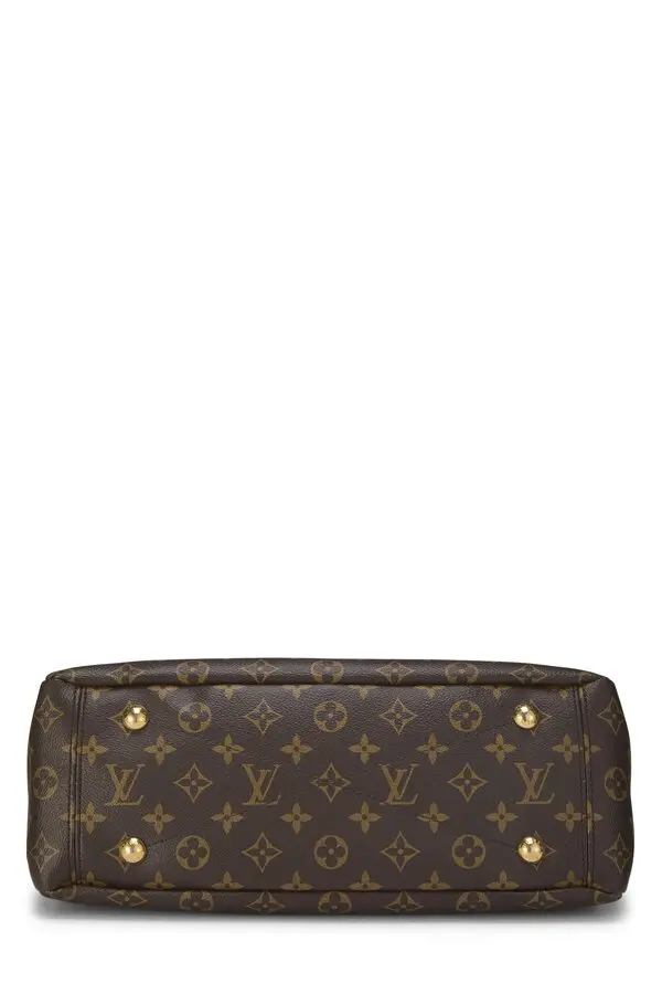 LOUIS VUITTON Monogram Canvas Pallas Bag - Brown