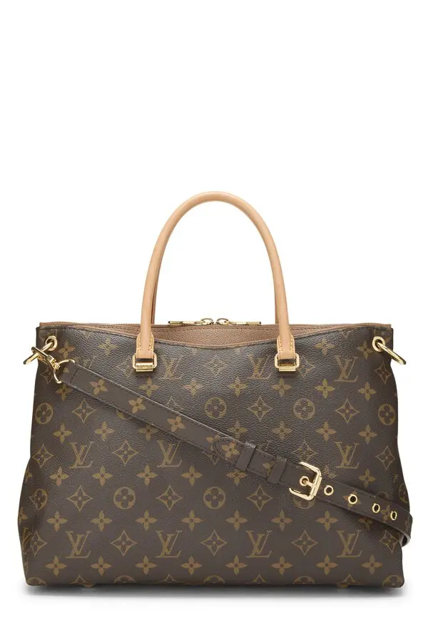 LOUIS VUITTON Monogram Canvas Pallas - Brown