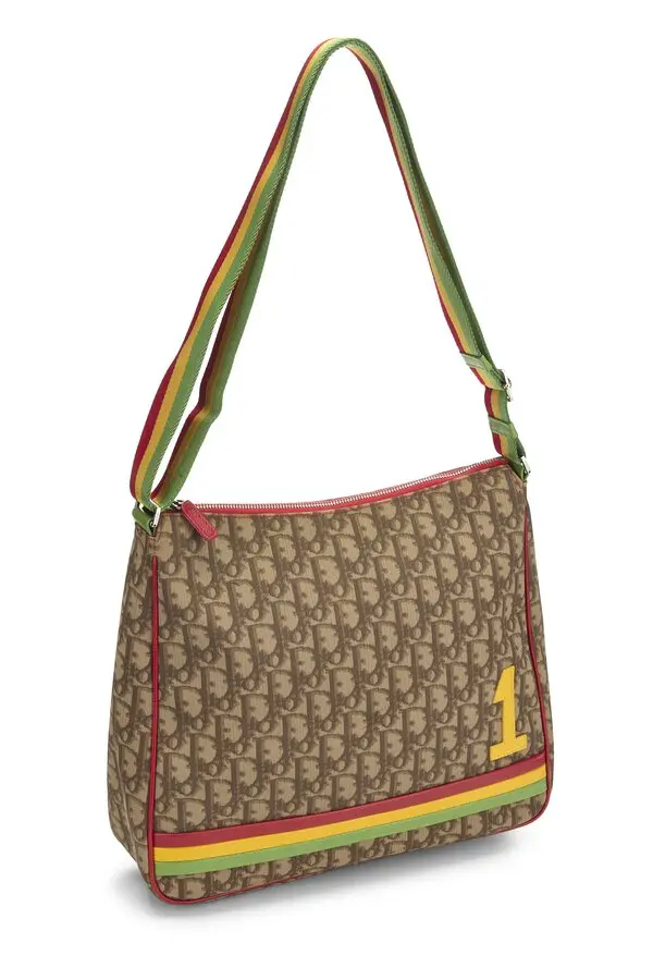 Dior Rasta Trotter Canvas Messenger Bag