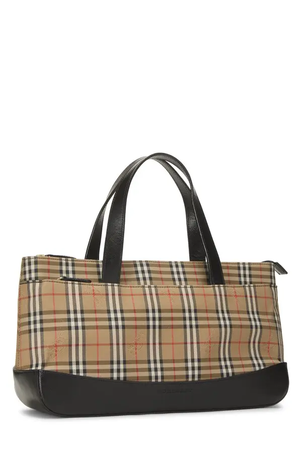 Burberry - Haymarket Check Handbag
