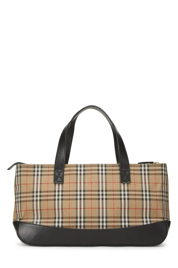 Burberry - Haymarket Check Handbag
