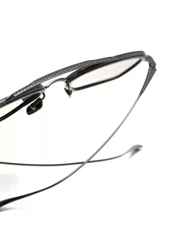 Dita Flight.006 Square-frame Sunglasses - Black