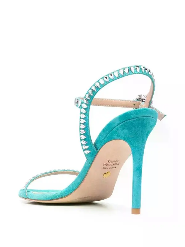 STUART WEITZMAN Embellished Open-toe Sandals