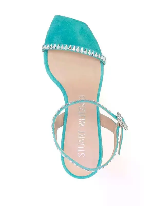 STUART WEITZMAN Embellished Open-toe Sandals
