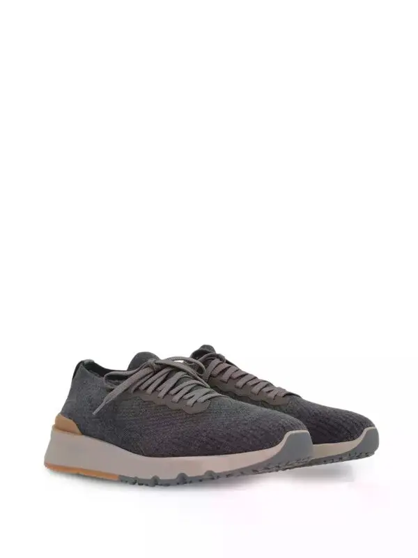 Brunello Cucinelli Knitted-upper Sneakers