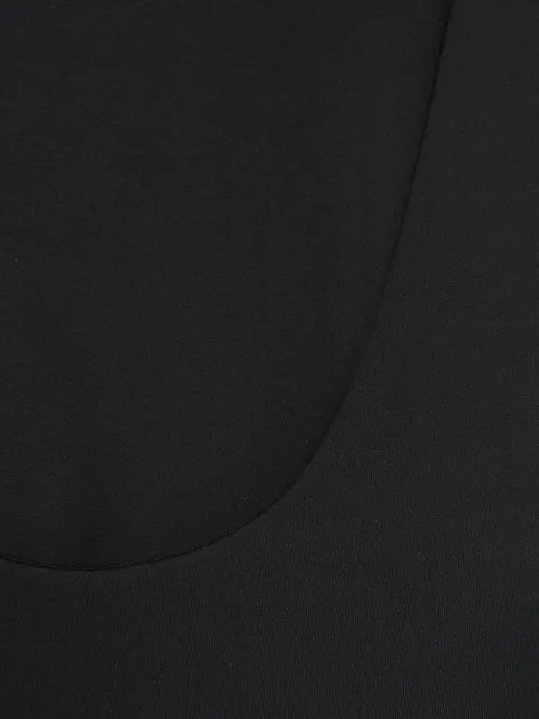 Good American Scuba Scoop Neck Bodysuit - Black