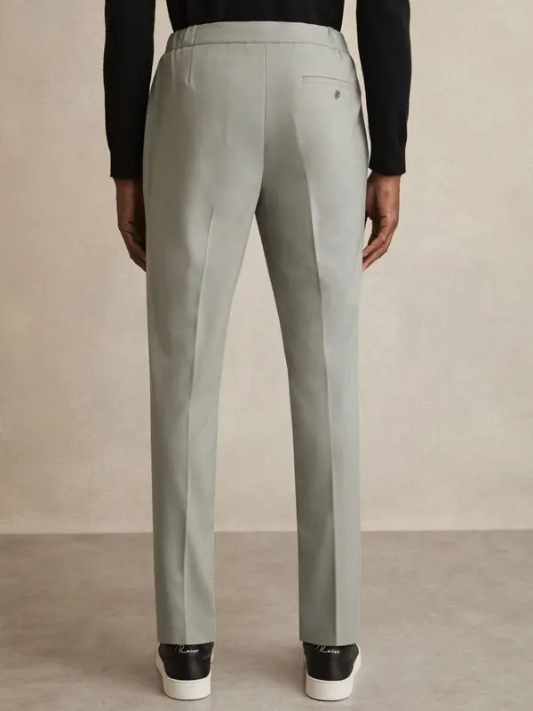 REISS Slim-fit Drawcord Trousers