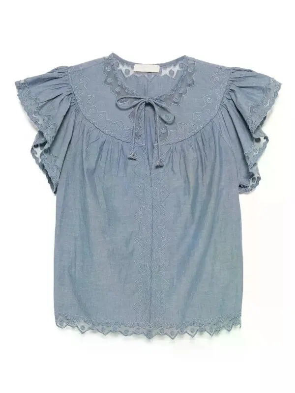 Ulla Johnson Effie Top - Blue