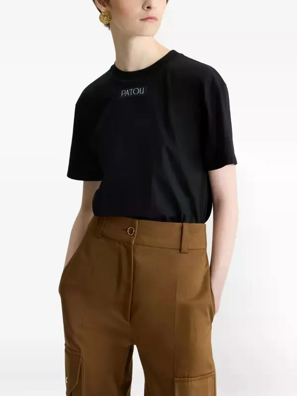 PATOU Logo-appliqué T-shirt