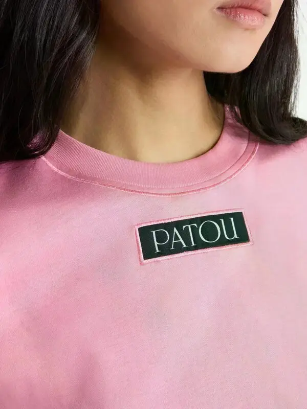 PATOU Logo-appliqué T-shirt