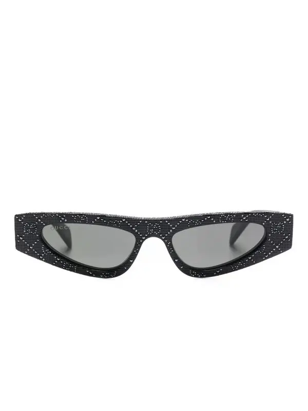Gucci Cat-eye Frame Sunglasses - Black