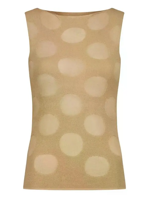 Paloma Wool Rory Patterned Sleeveless Top