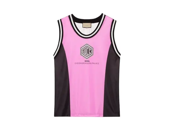 Gucci Technical Jersey Tank Top