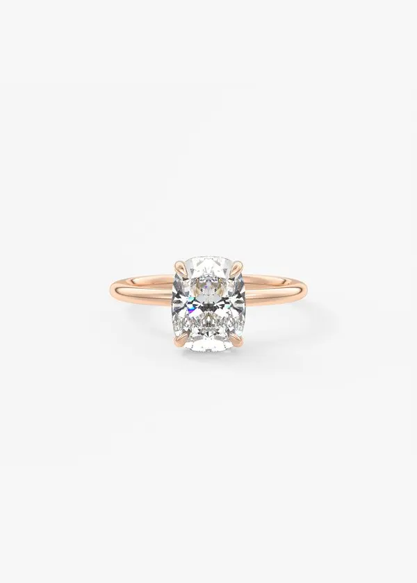 FRANK DARLING Elongated Cushion Cut Ring - Yellow Gold