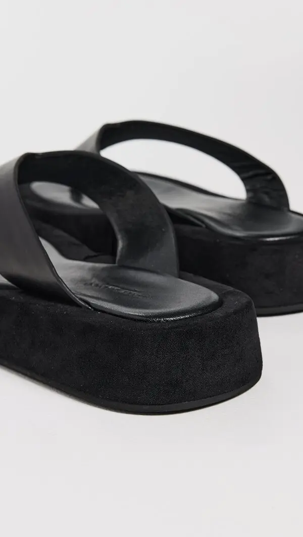 TONY BIANCO Ives Sandals - Black Nappa