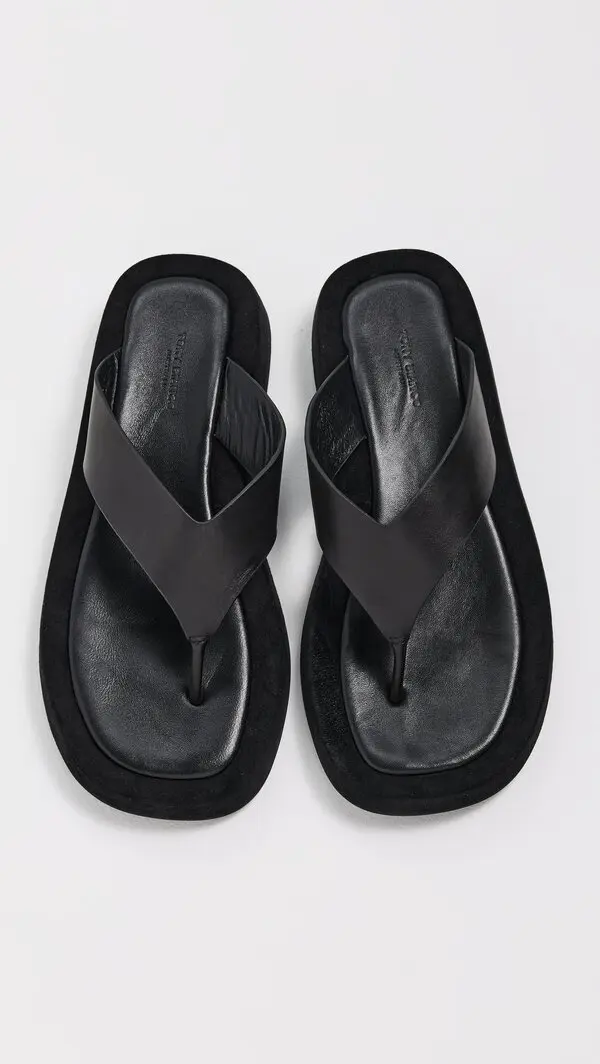 TONY BIANCO Ives Sandals - Black Nappa