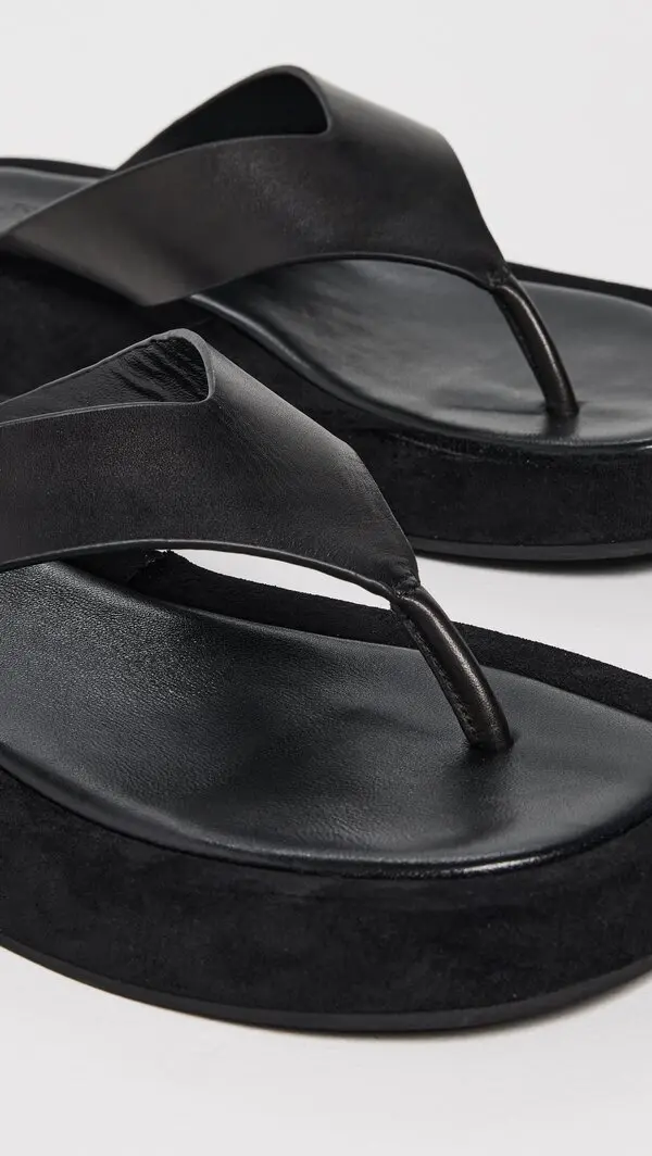 TONY BIANCO Ives Sandals - Black Nappa