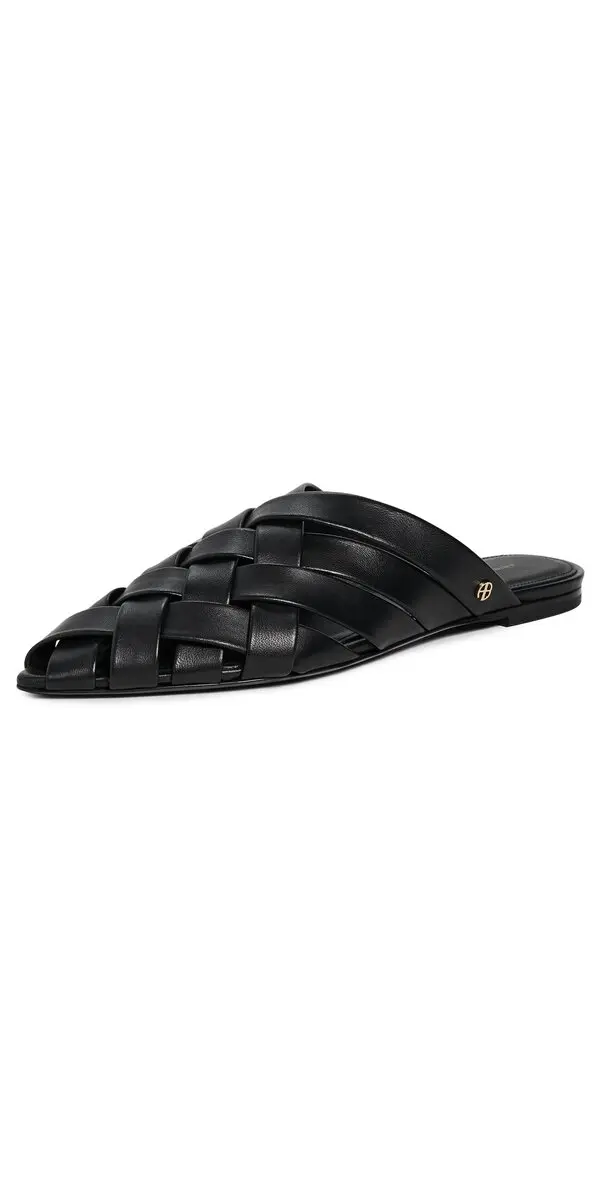 ANINE BING Eve Flat - Black
