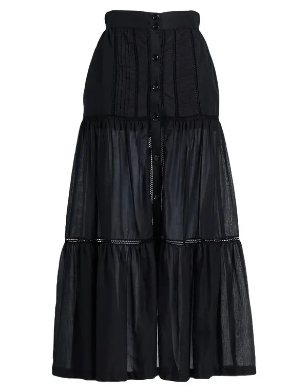 Pinko Cotton Maxi Skirt