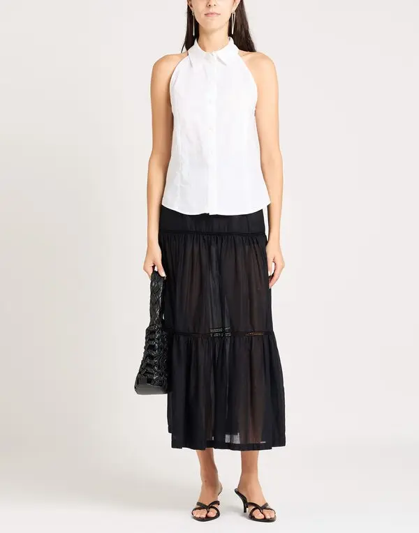 Pinko Cotton Maxi Skirt