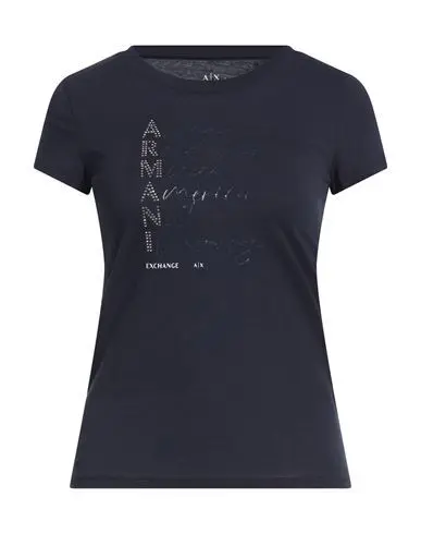 Armani Exchange Logo-print Cotton T-shirt - Navy